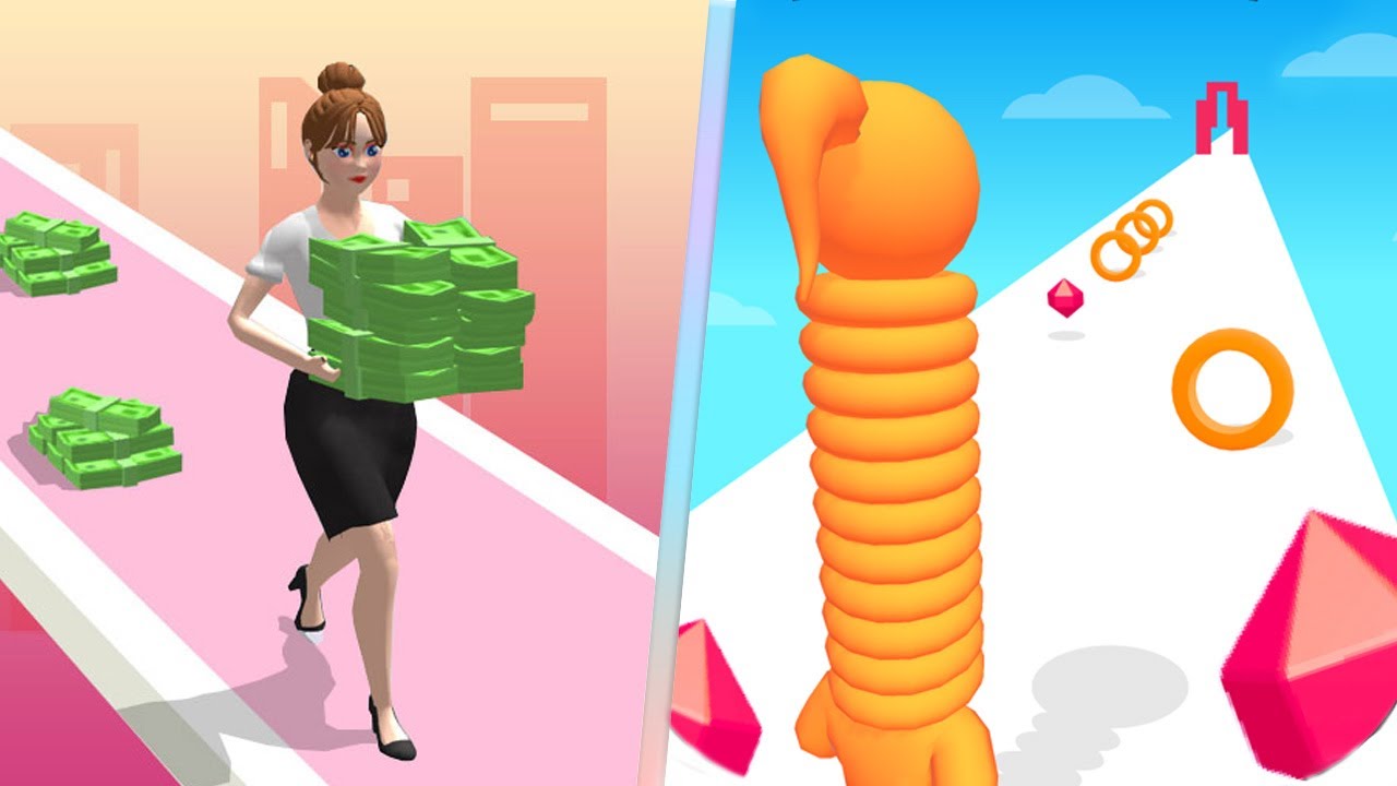 Money Run 3D Vs Long Neck Run in All Levels iOS,Android Games Update ...