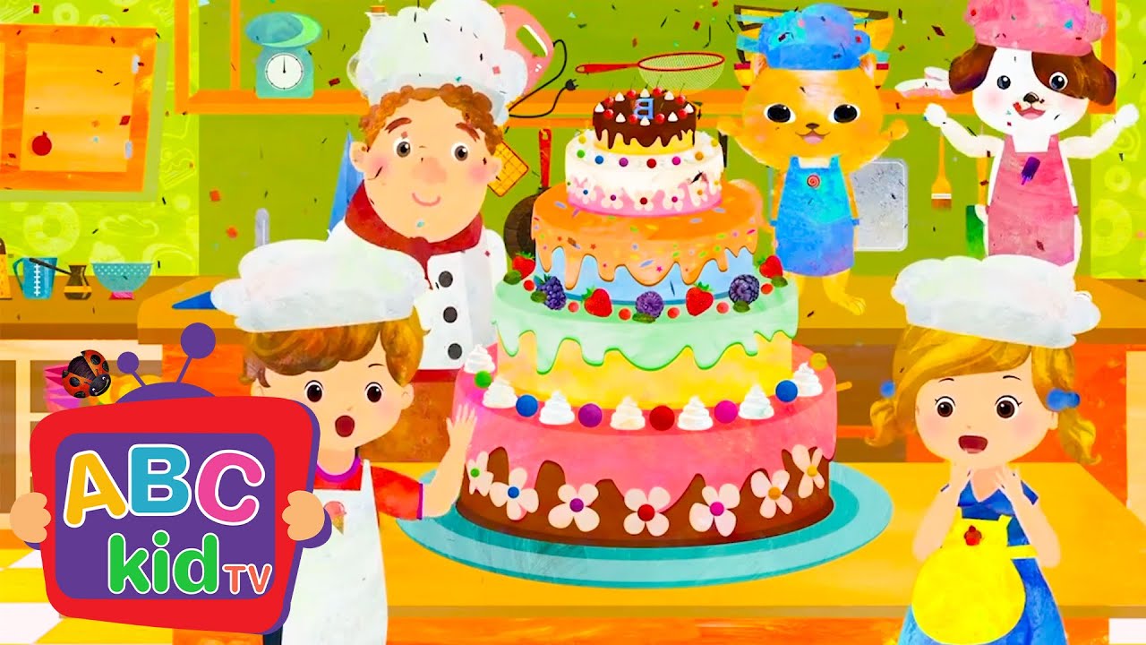 🎶🍪 Sing Along Pat-A-Cake – Baking Song for Children | Animal Stories ...