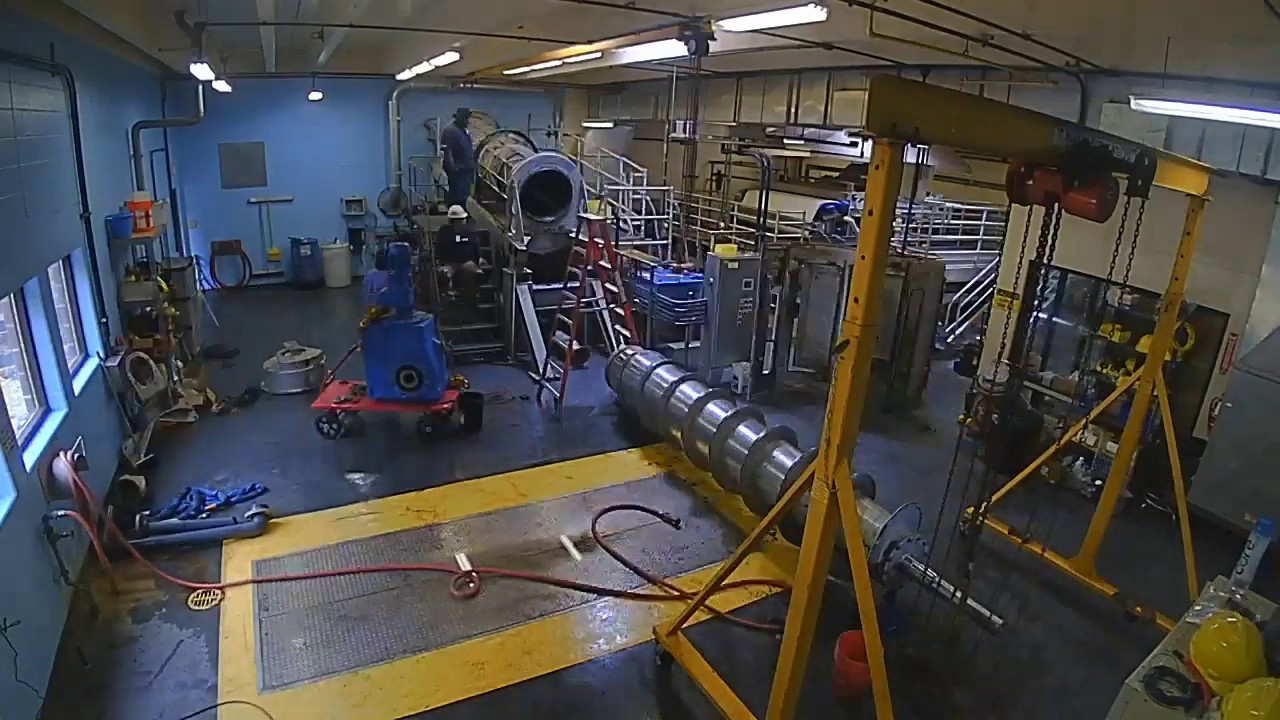 Huber ScrewPress Service-Timelapse - YouTube