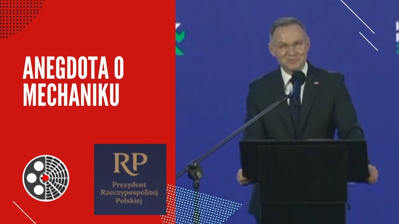 Andrzej Duda: Anegdota o mechaniku - YouTube