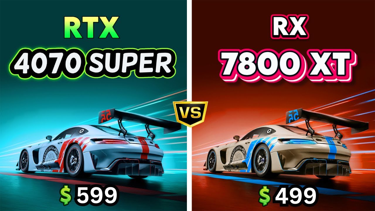 RTX 4070 SUPER vs RX 7800 XT - **Must Watch Before Buying** - 4K ULTRA ...