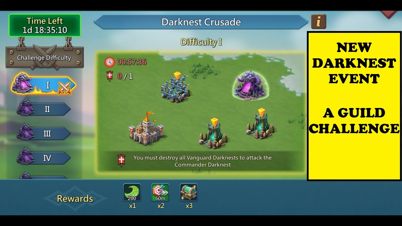 Lords Mobile - DARKNEST CRUSADE - New upcoming guild event - YouTube