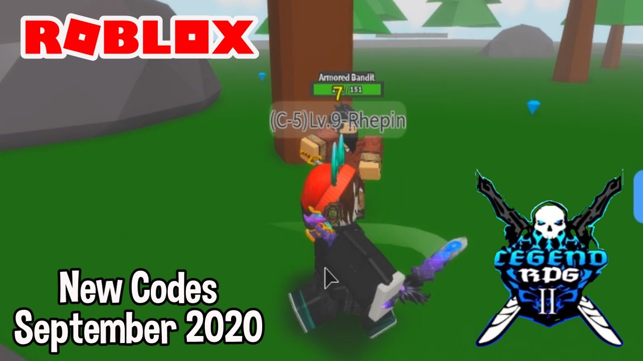 Roblox Legend RPG II New Codes September 2020 - YouTube