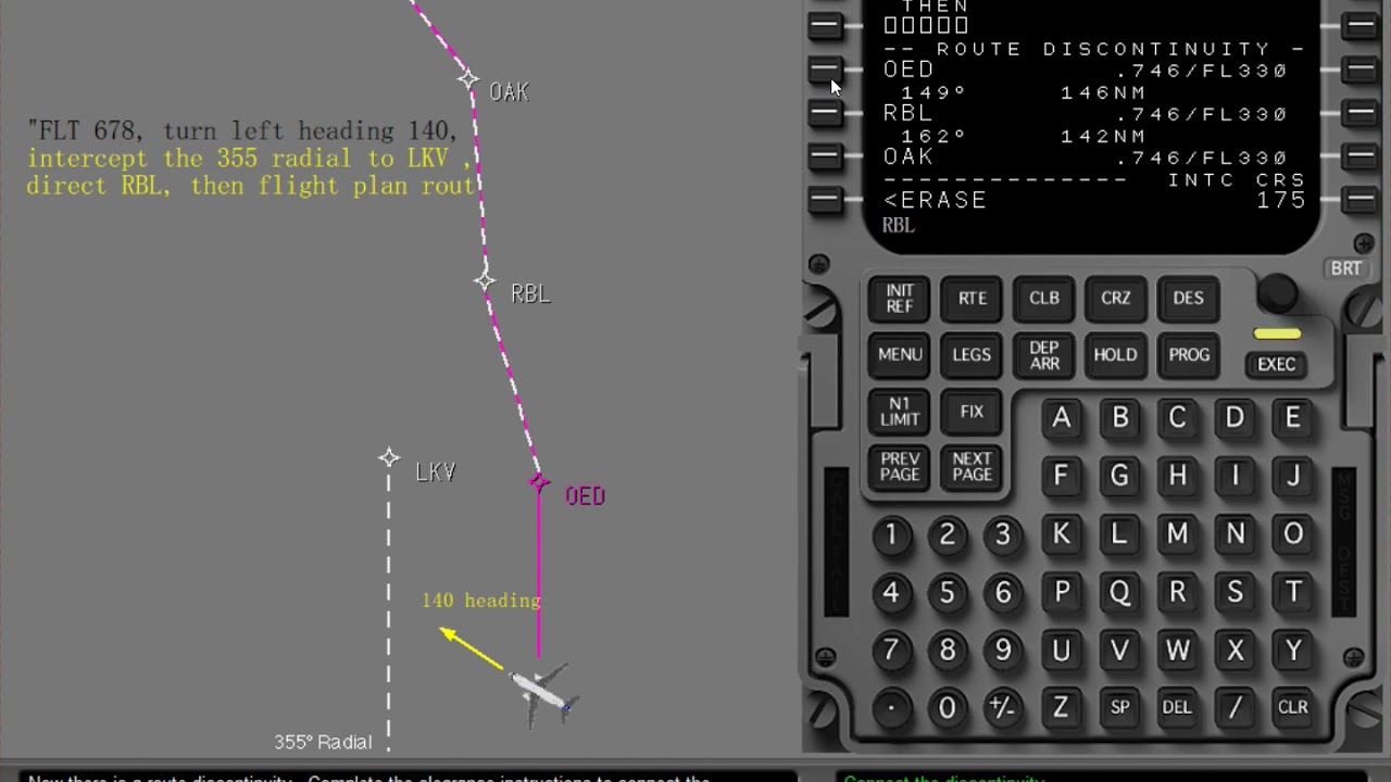 7 Create an intercept course to waypoint - YouTube