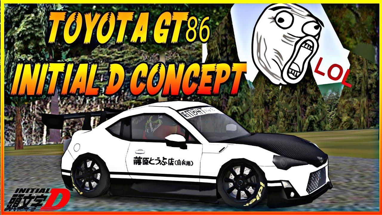 Fr Legends | Livery Toyota GT86 Initial D Concept | Free Livery Code ...