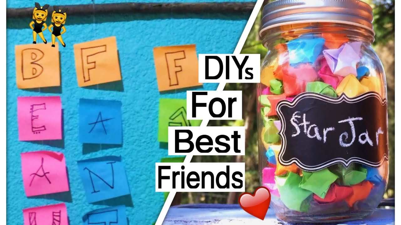 DIYs for best friends - YouTube