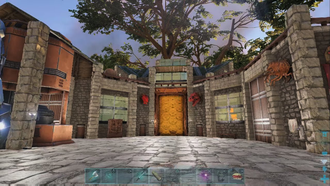 Ark - Crystal Isles Base Tour! - YouTube