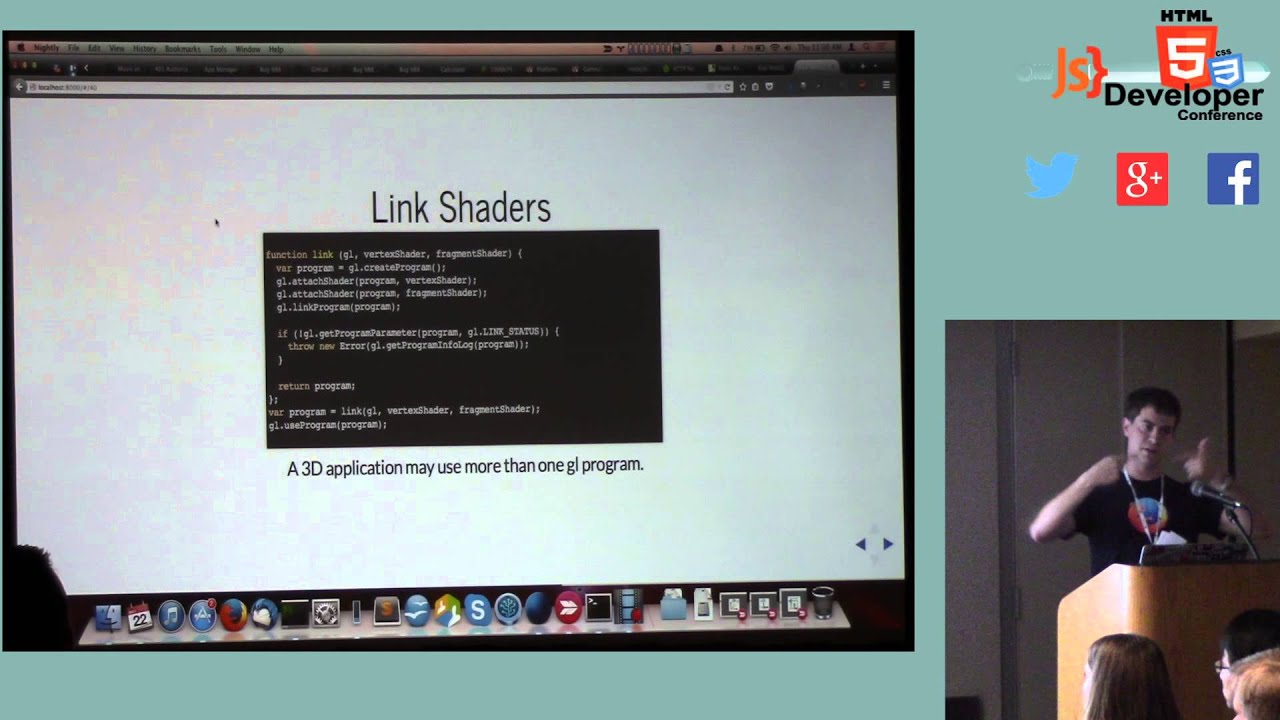 HTML5DevConf May 2014: Nick Desaulniers, Mozilla: Raw WebGL - YouTube