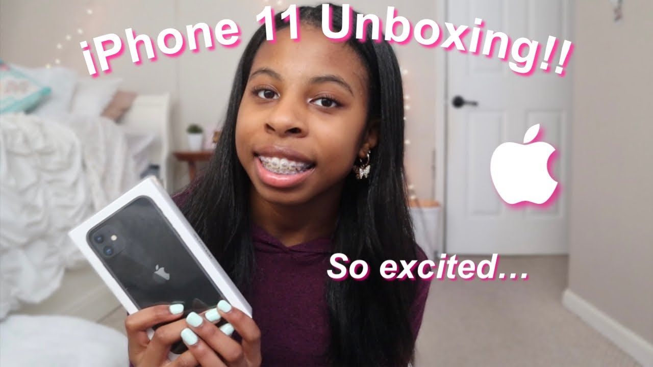 Unboxing My New iPhone 11!!📱 - YouTube