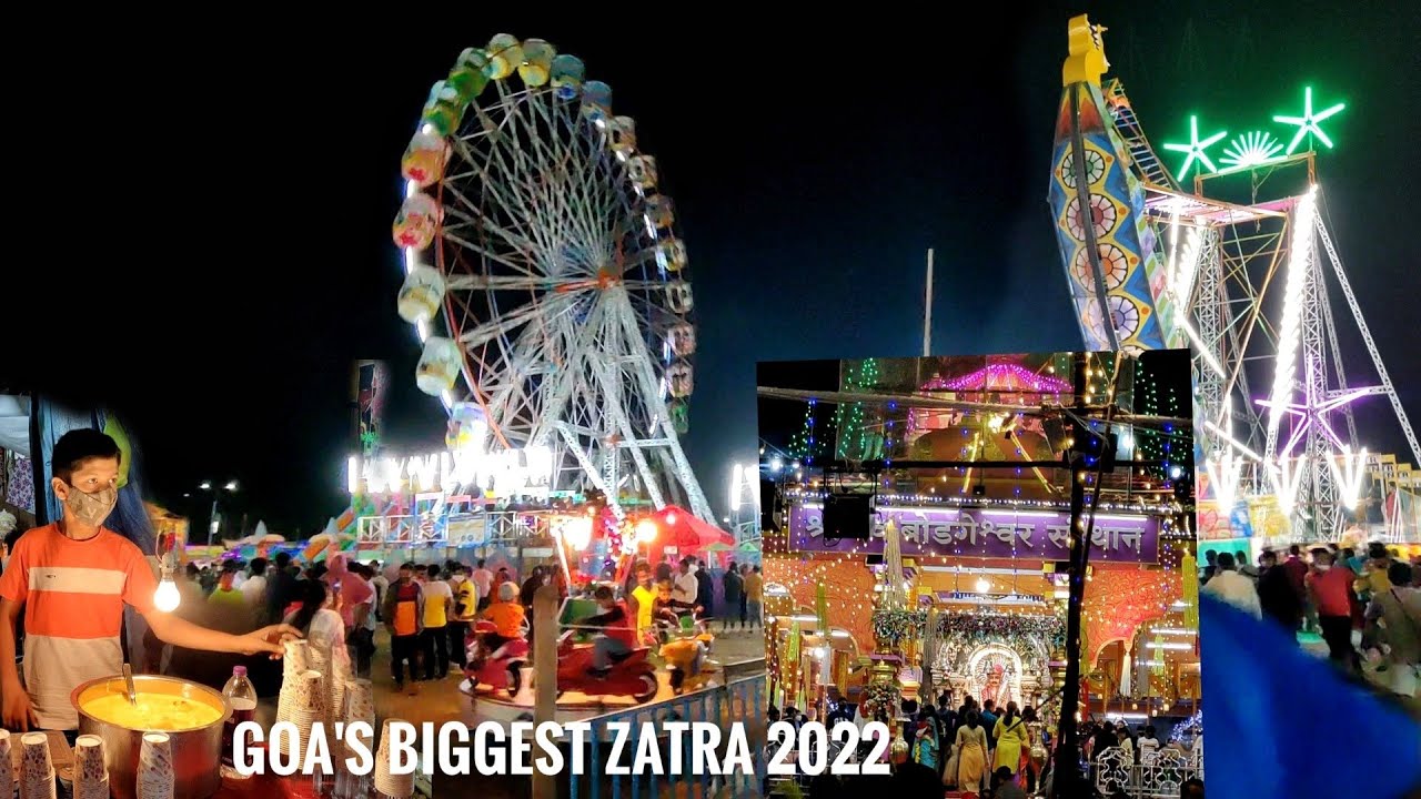 Bigest Zatra in Goa 2022🔥 | Bodgeshwar Jatra 2022 in 4k | Shri ...