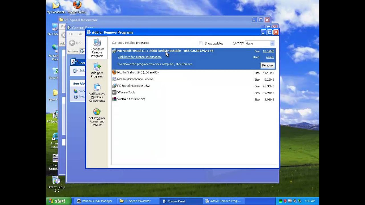 Remove Pc Speed Maximizer