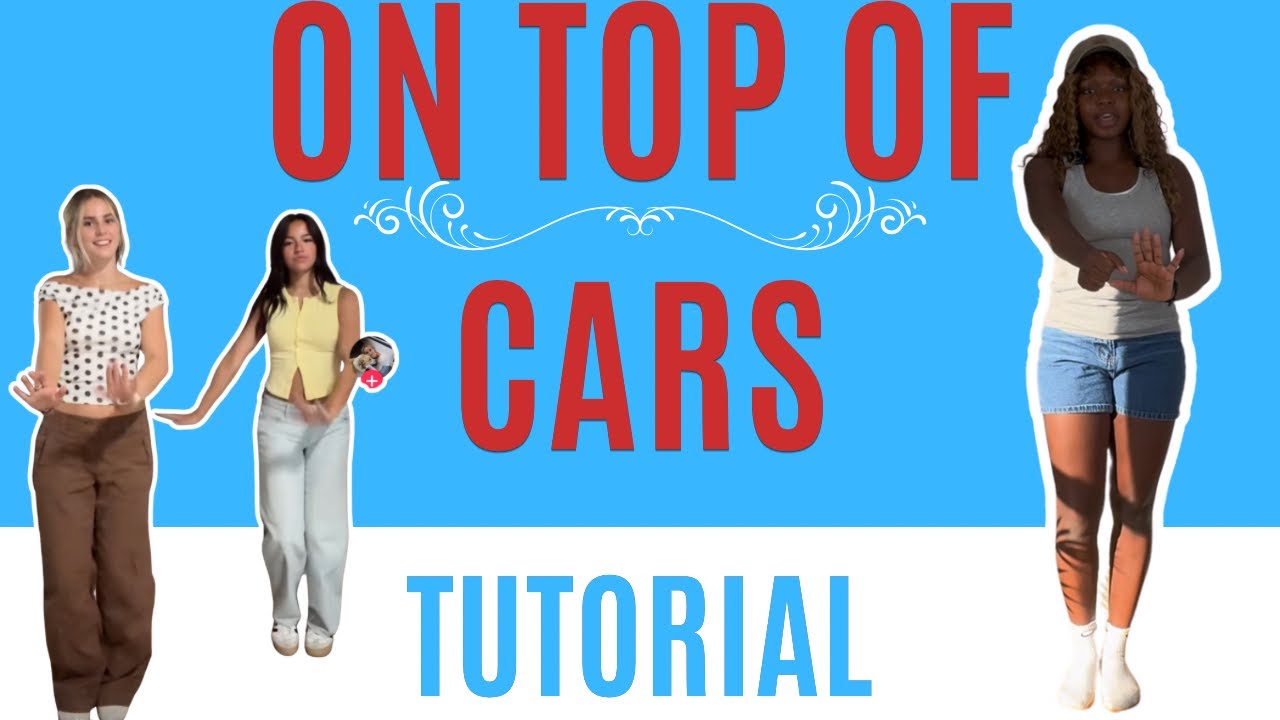 On Top Of Cars* EASY DANCE TUTORIAL (beginner friendly) - YouTube