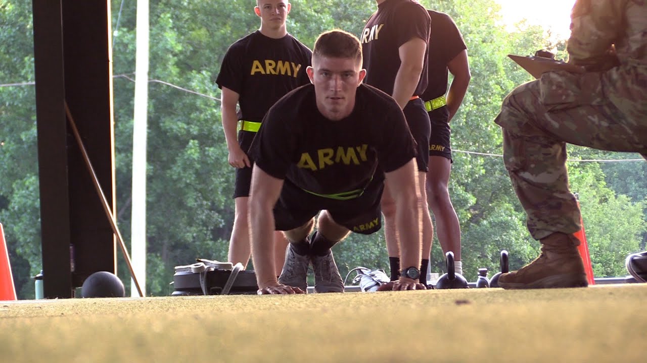 Army Combat Fitness Test: 1st Regiment Advanced Camp - YouTube