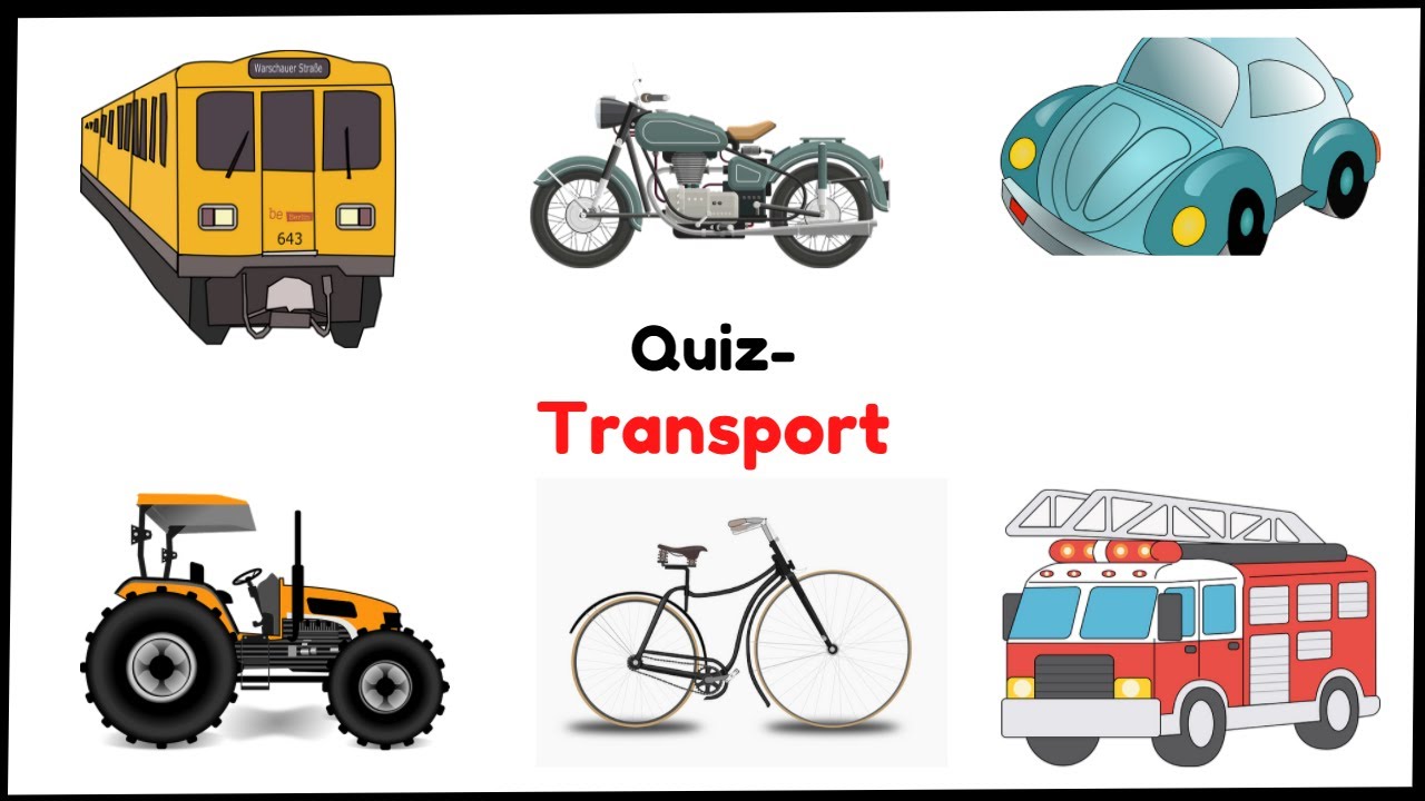 Quiz of Transport Names for Kids. Types of Vehicle. यातायात के साधनो के ...