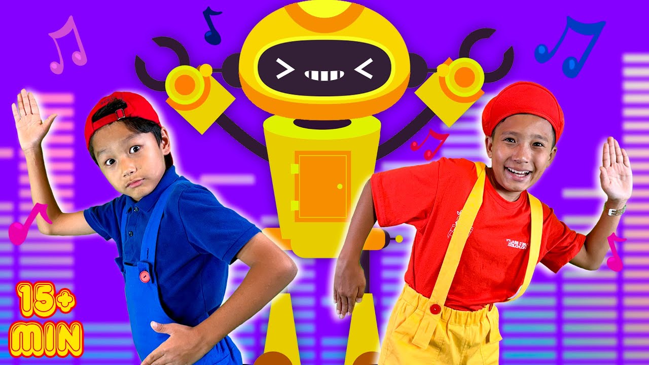 Robot Dance + More Nursery Rhymes and Kids Songs - YouTube