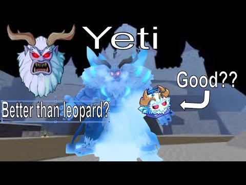 Yeti Showcase | Blox Fruits - YouTube