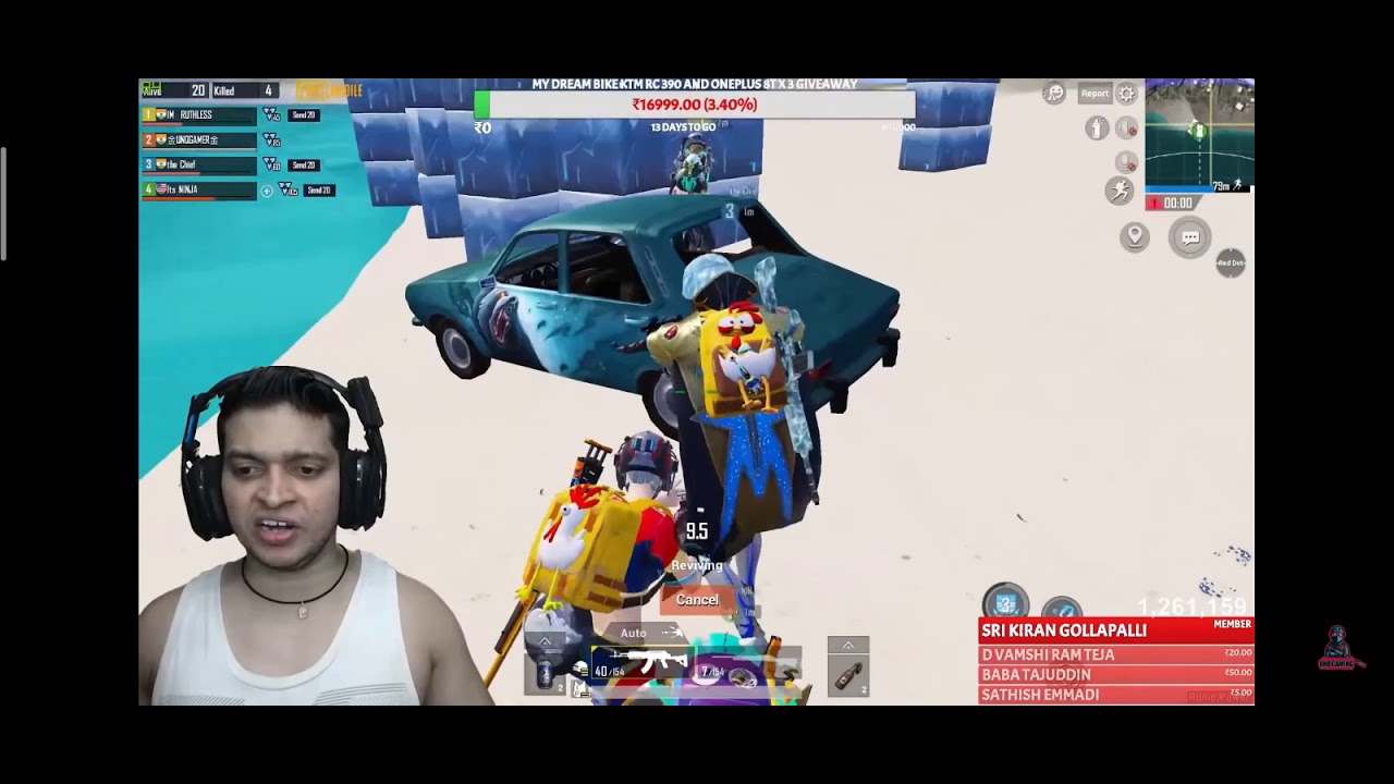 Unq gamer raju singing song boom badhalu - YouTube