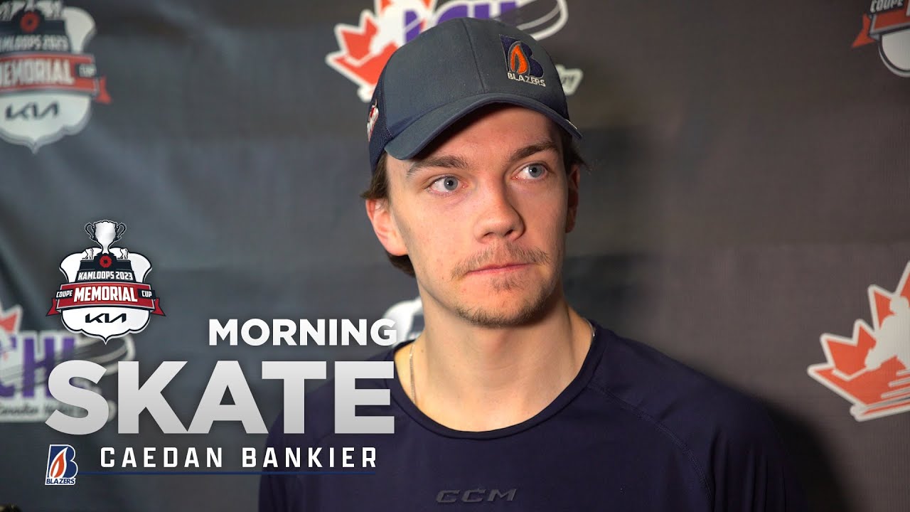 Blazers Game Day Media - Caedan Bankier - YouTube