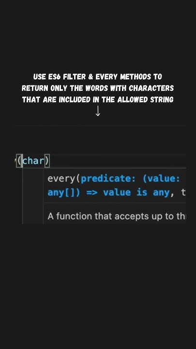 Leetcode 1684 Solution Count The Number Of Consistent Strings Coding