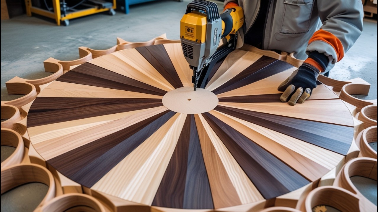 How Carpenters Turn Raw Wood into Masterpiece - Wooden Collapse with ...