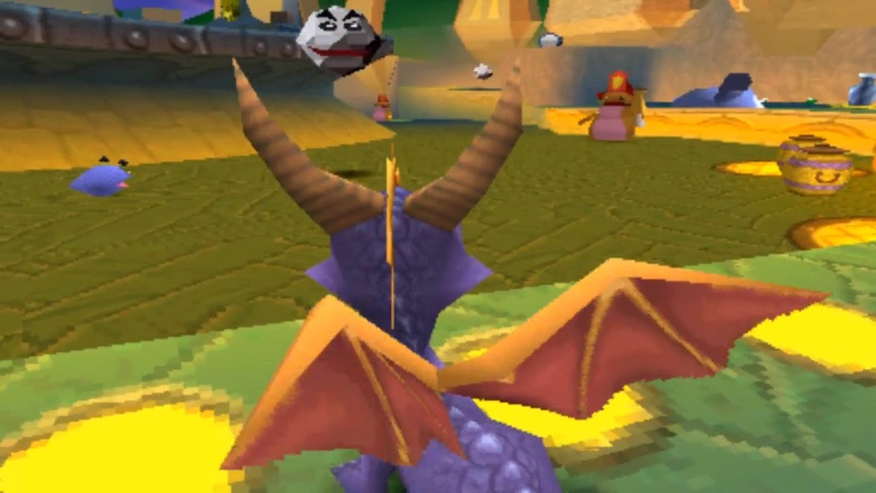 Let's play Spyro 2 : Gateway to Glimmer - Episode 10 : Worms Aquageddon ...