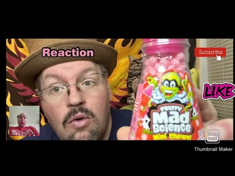 Reaction to Classic Candy Corner: Mad Scientist Chews - YouTube
