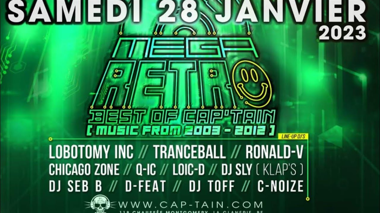 Lobotomy inc Set complet @Mega rétro Complexe Cap'tain samedi 28 janvier 2023. - YouTube