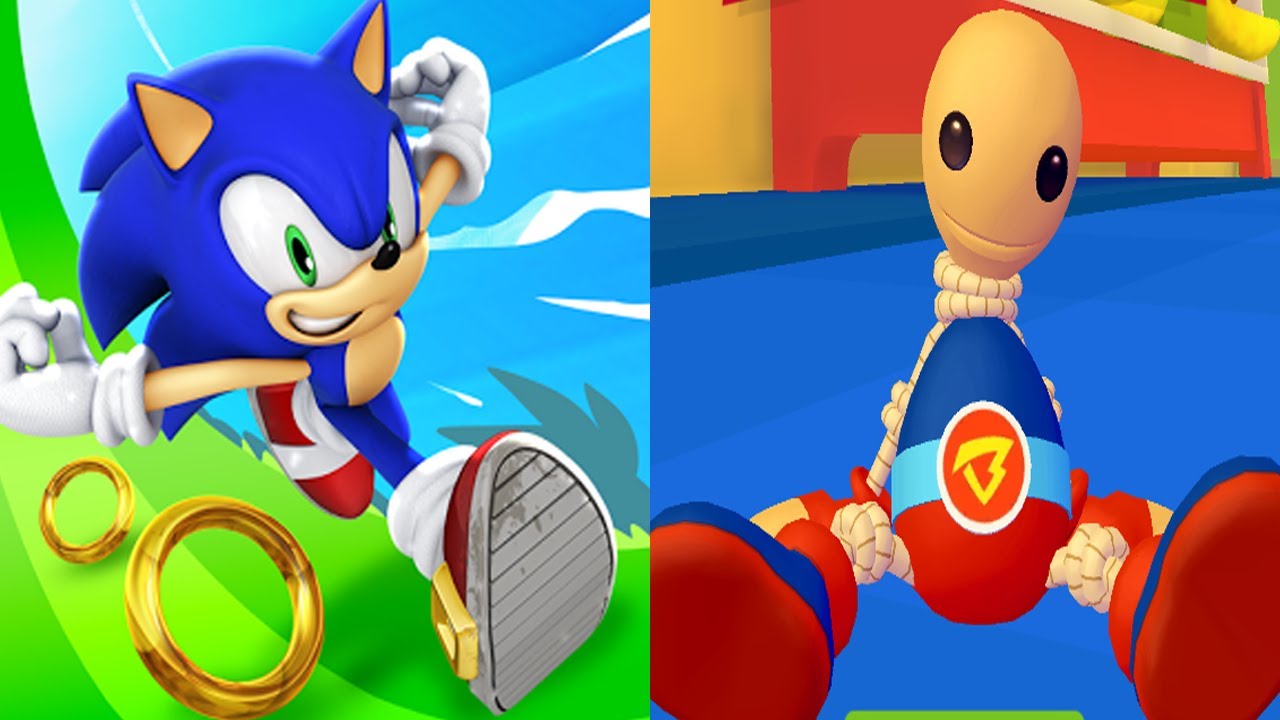 Sonic Dash VS Buddyman Run Android Gameplay - YouTube