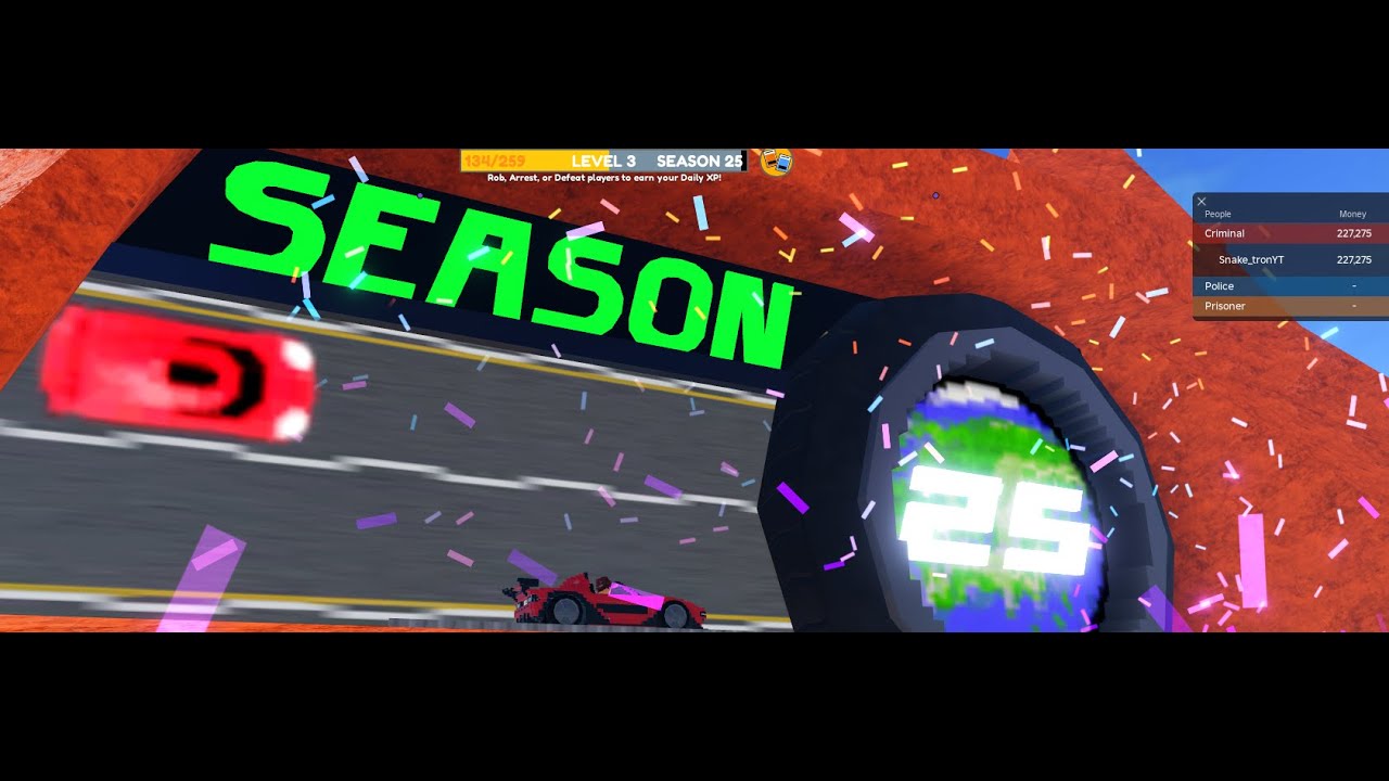 PLAYING THE NEW PIXEL THEMED JAILBREAK SEASON 25 UPDATE! - YouTube