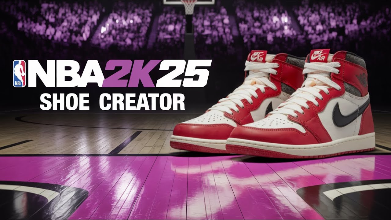 NBA 2k25 Shoe Creator - Jordan 1 "Chicago Lost and Found" - YouTube