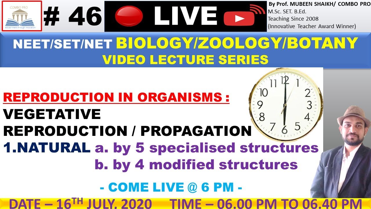 #46. Vegetative Propagation by Natural Methods - YouTube