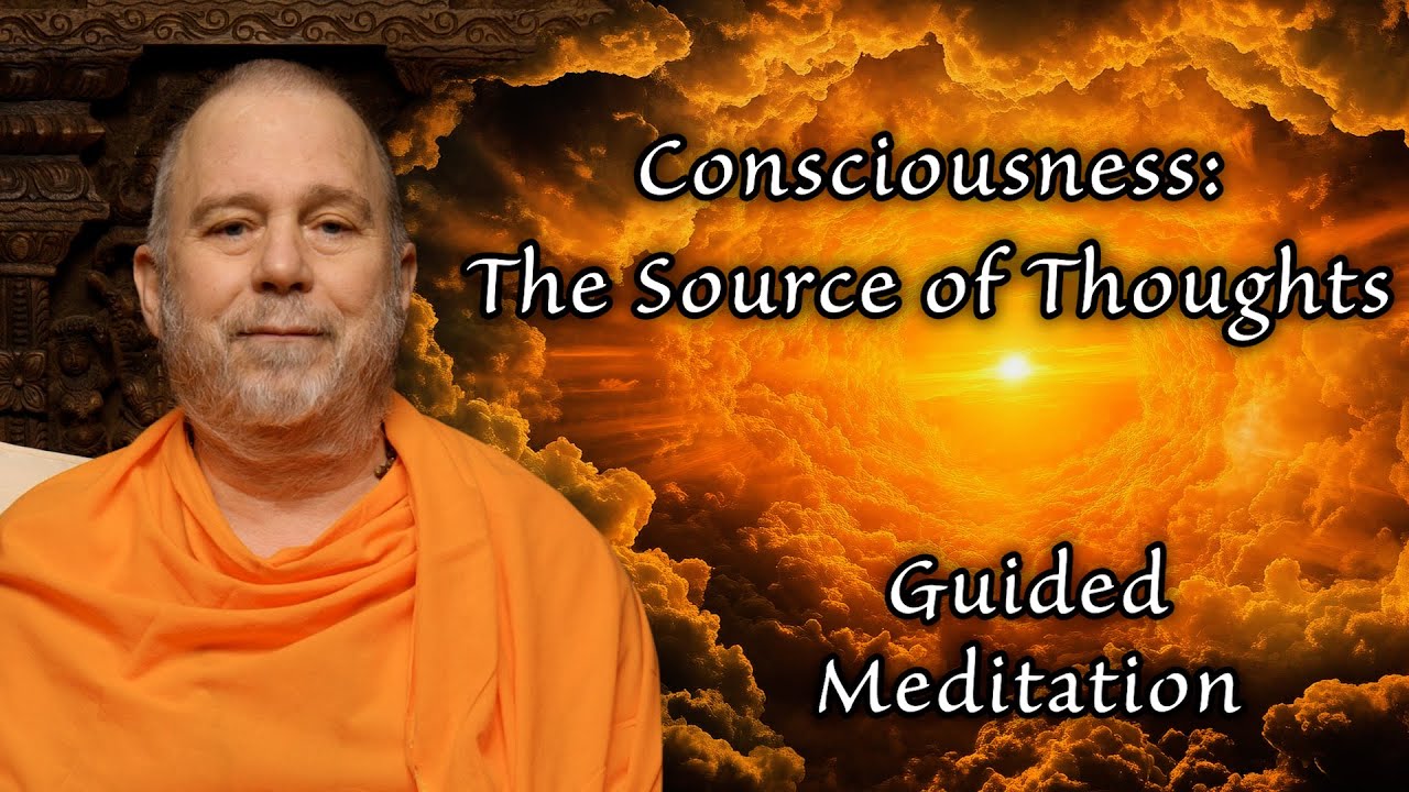 Contemplating the Source of Thoughts - Guided Meditation by Swami ...
