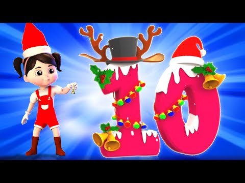 jul 123-sång på engelska | julsång för barn | Christmas 123 Song In English | låt på svenska