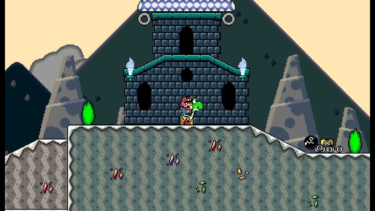 Super Mario Construct world2-2 pt1 - YouTube