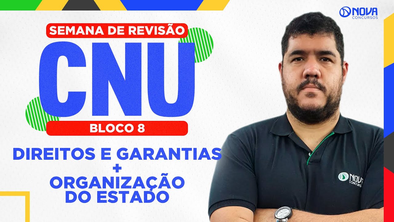 Concurso Nacional Unificado (CNU) 2024 Revisão Geral - Direitos e ...