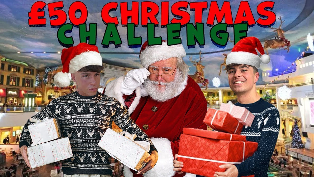 £50 Christmas Challenge (ft. Fredderzo) - YouTube