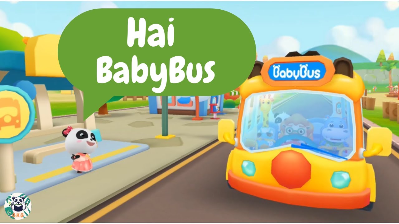 Baby Panda’s School Bus - This Cute Lion Driver Will Pick Up All His ...