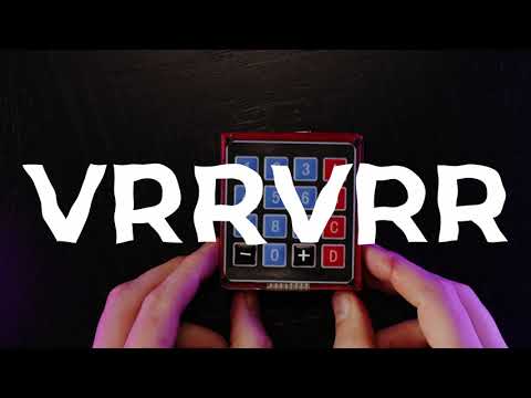 VRRVRR – DIY LED-flashing, haptic metronome with presets and tap tempo