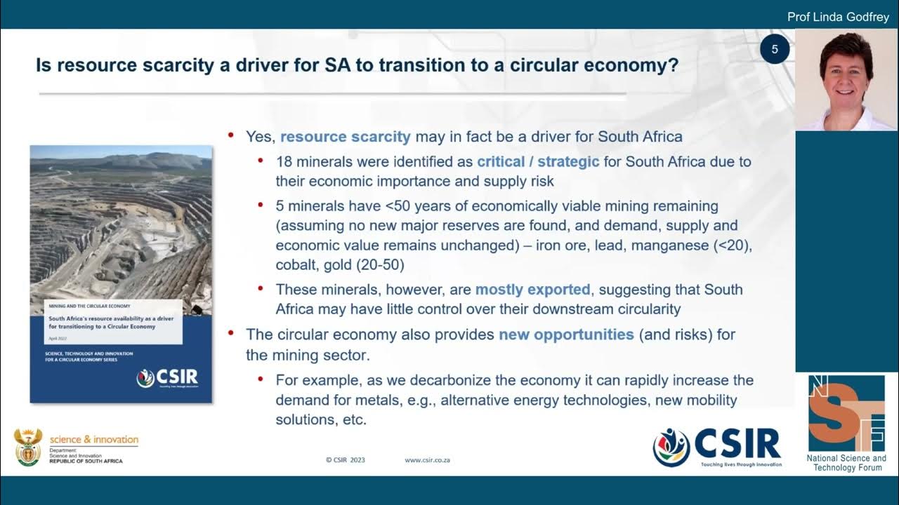 11 Circular Economy. Prof Linda Godfrey - YouTube