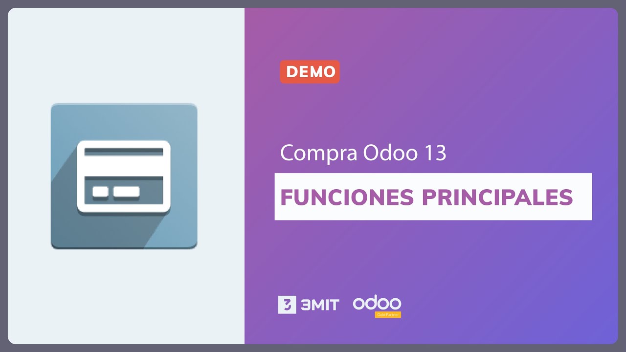 Demo Compra Odoo 13: conoce las funciones principales de módulo - YouTube