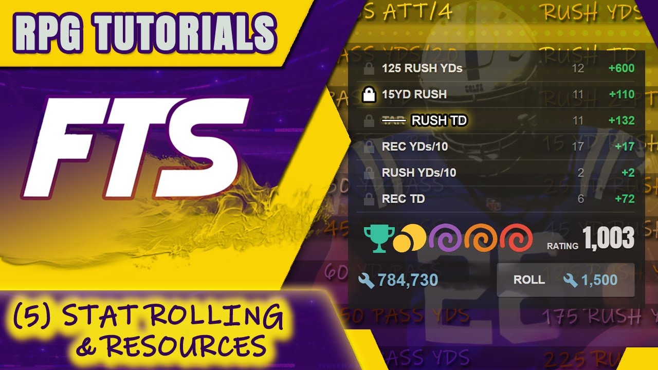 RPG TUTORIALS: (5) STAT ROLLING & RESOURCES - YouTube