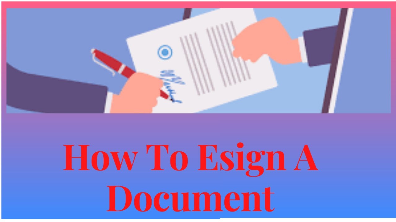 How To Esign the LOA(Letter Of Authorisation) Of Accenture - YouTube