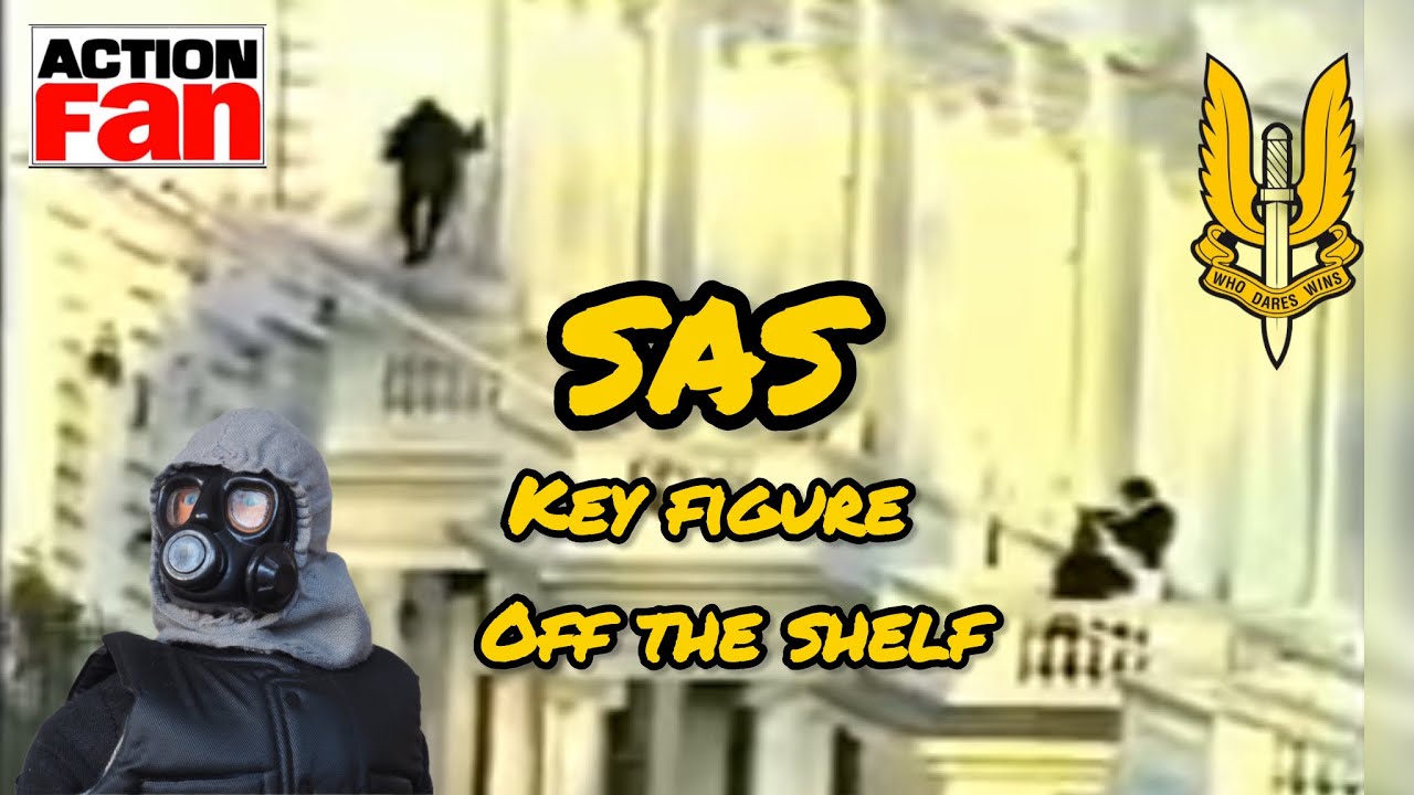 Action man SAS key figure off the shelf featuring sgt mayhem - YouTube