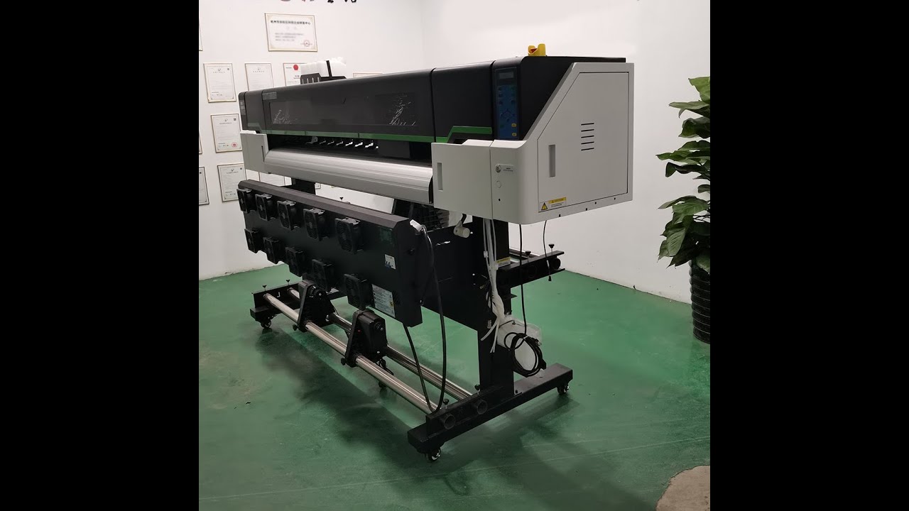 TSAUTOP Printable hydrographic film for ECO-solvent ink printer - YouTube