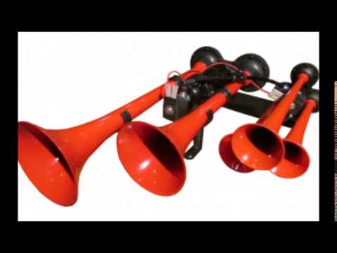 HD440B BEŞ BORULU ULTRA YANKILI DADAN HAVALI  KORNA ( FIVE TRUMPETS ULTRA ECHO HORN)