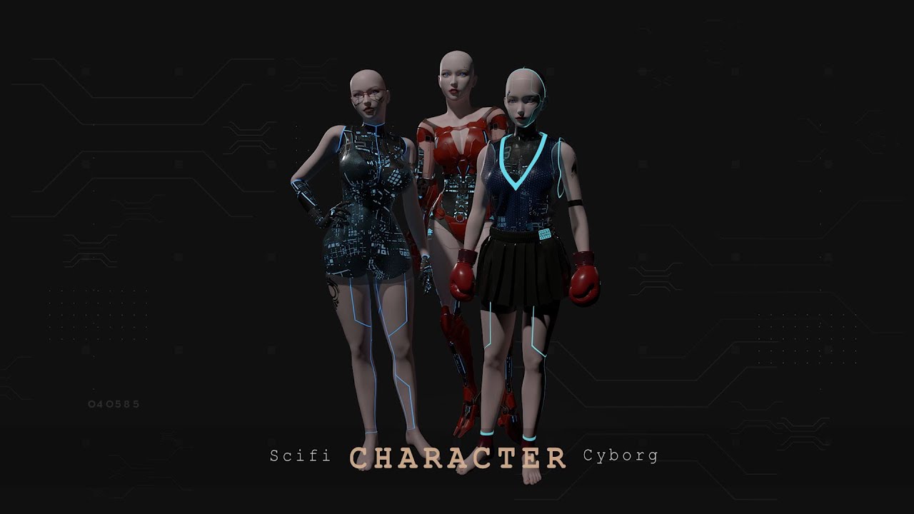 [CG3D] _ Character Portfolio - YouTube