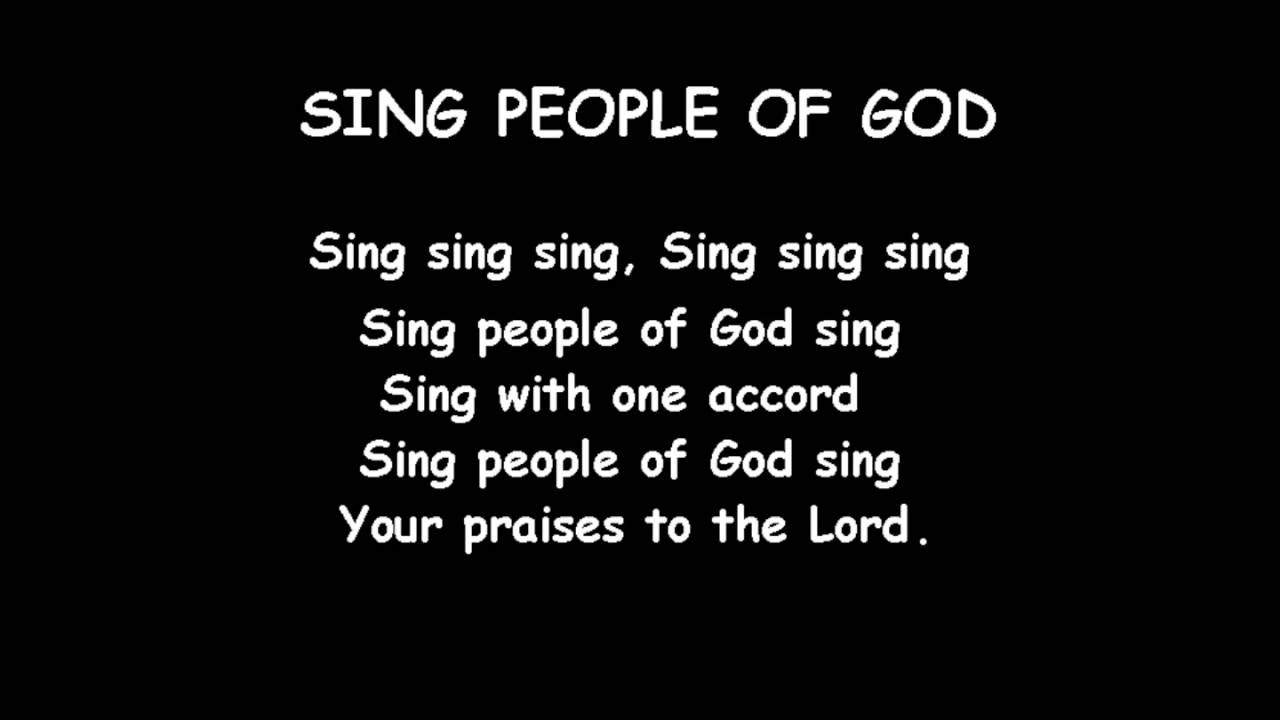 Sing People of God (Lyrics) - YouTube