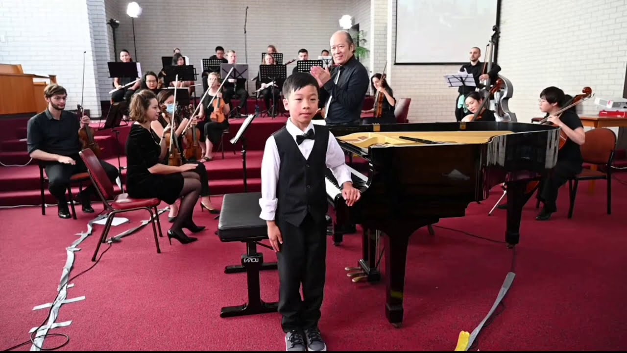 Piano Concerto in D Major (Haydn) performed by Jayden Yang/Orchestra on ...