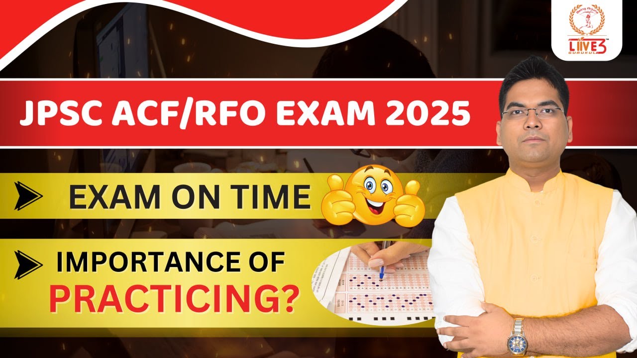 JPSC ACF/RFO PRELIMS 2025 | EXAMS ON TIME ️ - YouTube
