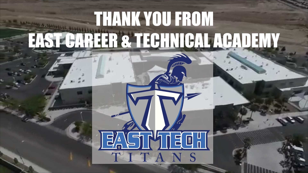 Thank You for Giving Back to the East Tech Titans! - YouTube